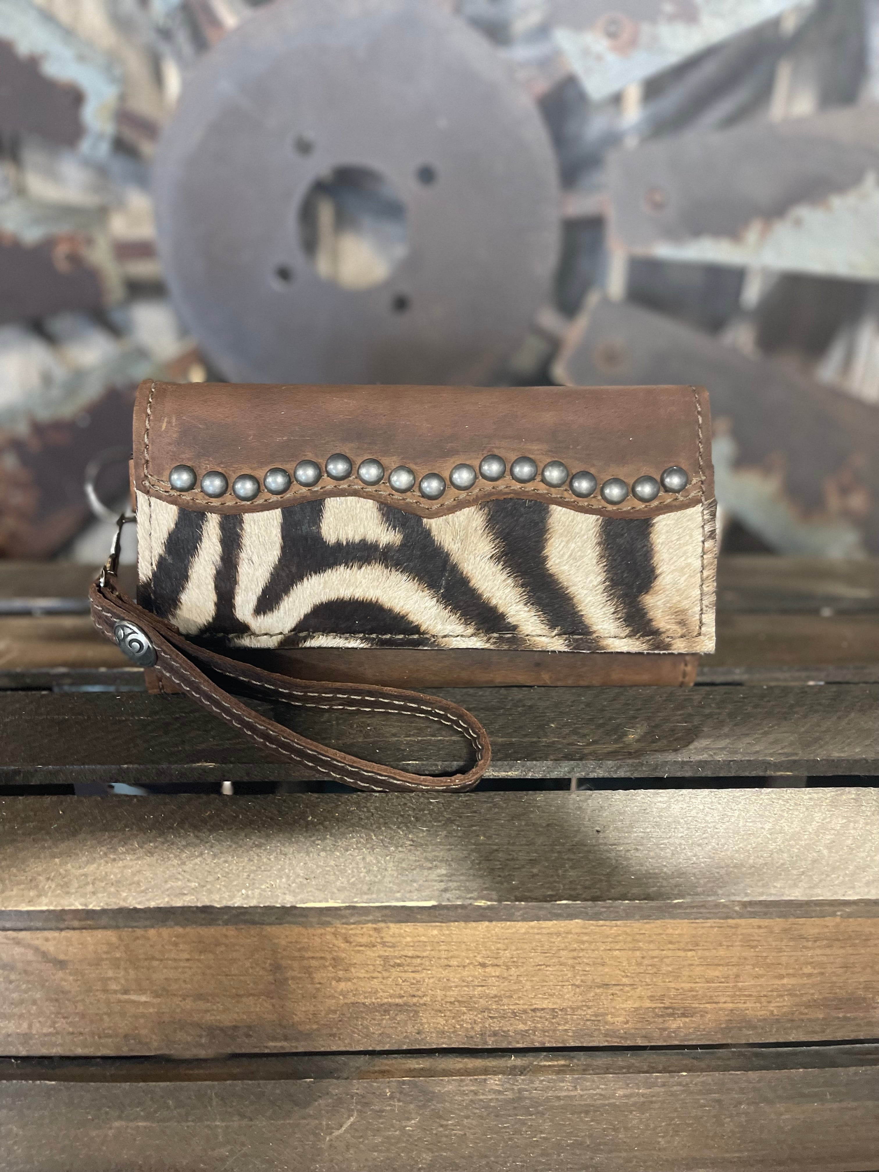 Trifold Zebra 9 – Designer Custom Leather